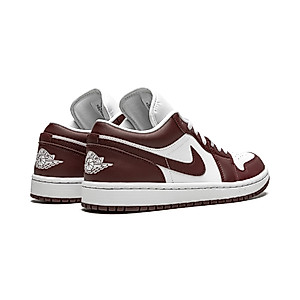 Nike Jordan Womens WMNS Air Jordan 1 Low DC0774 116 Bronze Eclipse - Size 6.5W White/Bronze Eclipse-white 6.5