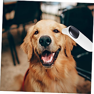 Balacoo 4 Sets pet Animal pet Ear Home use pet Temperature Monitor Non- Digital pet Temperature Monitor Dog Ear Temperature pet Special Number Plastic Cats and Dogs Baby