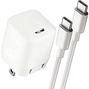 30W USB-C Charger for Google Pixel 6/7 with 6.6Ft Cable - GaN III Foldable Portable Fast Charging for Google Pixel 7/7 Pro/6/6 Pro/5/5 Pro, Pixel Buds, Pixel Stand and More