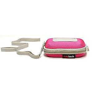 Navitech Pink Shockproof Camera Case Compatible with Canon PowerShot SX620 HS Digital Camera