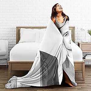 Sebastian Stan Ultra Soft Micro Fleece Blanket All Season Fuzzy Warm Throw Blanket for Sofa Chair Couch Bed