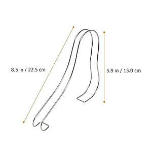 ULTECHNOVO 8pcs Steel Storage Shoes Sandal Display, Silver Boot Shaper Insert Display Hig Organizers Racks, High Stands Stainless Shop Womens Store Supports Shoe Forms: Inserts Showcase