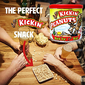 Habanero Pepper Hot Spicy Peanuts – 4.25oz - Spicy Food Challenge and Ultimate Spicy Gourmet Gift Peanuts - Try if you dare!