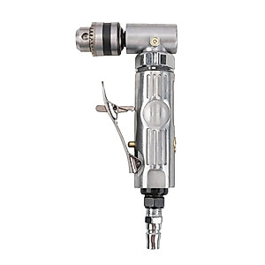 1/4'' 90 Degree Air Drill Pneumatic Drill Right Angle Drill Pneumatic Pistol Drill Pneumatic Drill Tool Power Screwdriver Drill