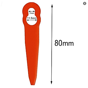 DAGIJIRD 20pcs Plastic Blades Replacement Parts for STIHL FSA 45 Cordless Strimmer Grass Trimmer Head Blades Grass Cutter Blades