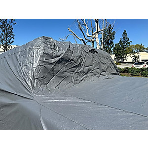 CarsCover Ford F250 F350 F450 Crew Cab 8ft Long Bed Box Premium Truck Car Cover Ironshield Leatherette All Weatherproof 100% Block Sun, Rain, Dust (Crew Cab 8ft Long Bed)