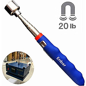 20lbs Magnetic Telescoping Pick Up Tool for Small Metal Tools Extendable Extends from 7 to 30 inches / 185-762mm,Useful for Hard-to-Reach Picking Tool,for Men, DIY Handyman, Father/Dad, Husband.