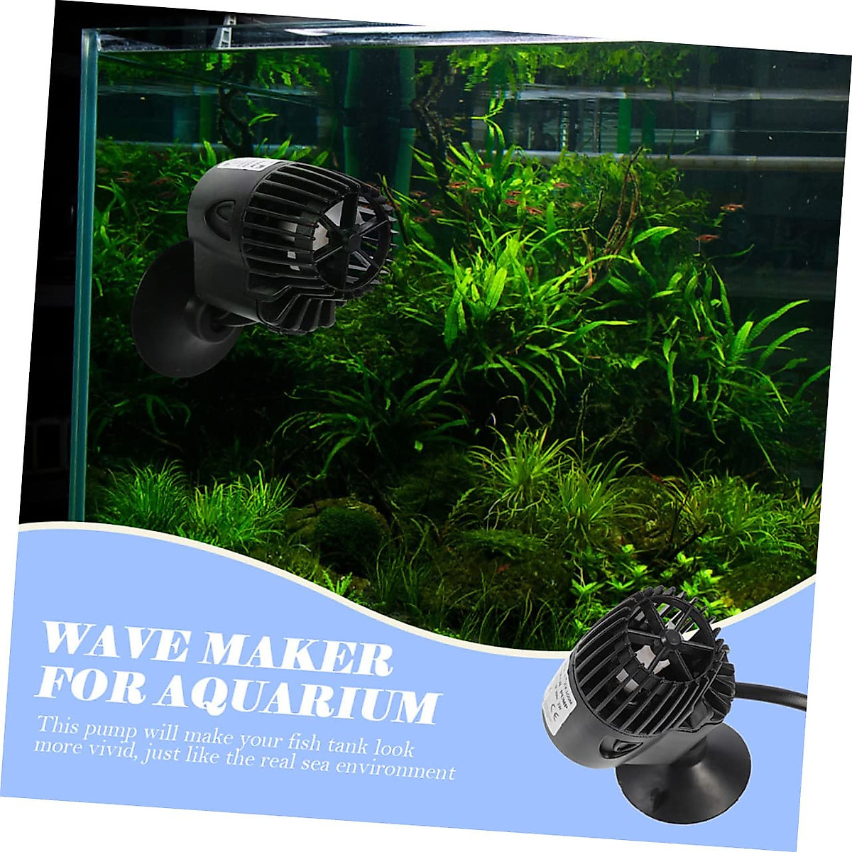 Balacoo 6 Pcs fish tank wave pump fish aquarium accessories fish tank accessories scuba diving accessories saltwater aquarium 40 gallon fish tank Aquarium Wave Maker fish tank supplies