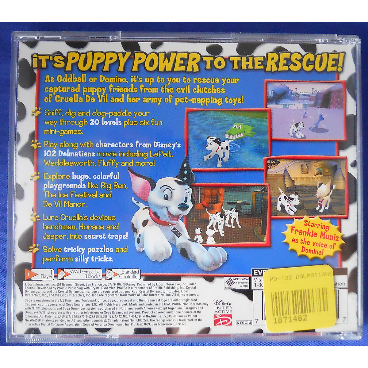 102 Dalmatians: Puppies to the Rescue