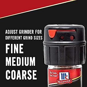 McCormick Black Peppercorn Grinder, 1 Oz