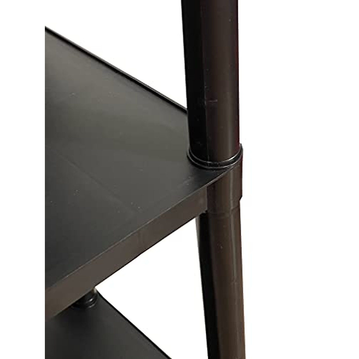 Juggernaut Storage 30"W x 14"D x 55"H 4-Shelf Resin Shelving, 280lb Capacity Black (SRS3014-4BLK)