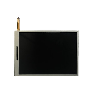 Rinbers Bottom LCD Screen Part Lower Display Replacement for Nintendo New 2DS XL LL Console with Opening Tool