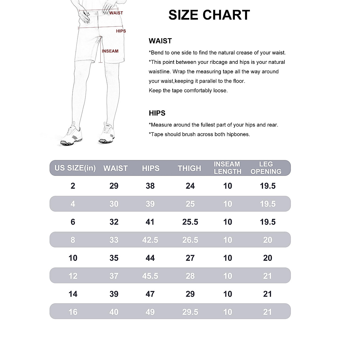 Women's Golf Shorts Relaxed Fit Stretch Bermuda Shorts Knee Length Tech Twill Ladies Golf Shorts Size 6 Beige