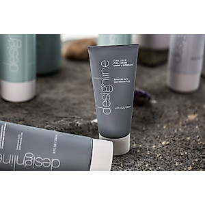 DESIGNLINE Curl Lock Cream, 4 oz - Regis Leave-in Treatment that Enhances Curl-Memory, Bounce, Frizz Smoothing, and Helps Prolong the Integrity of Natural Curly Hair (4 oz)