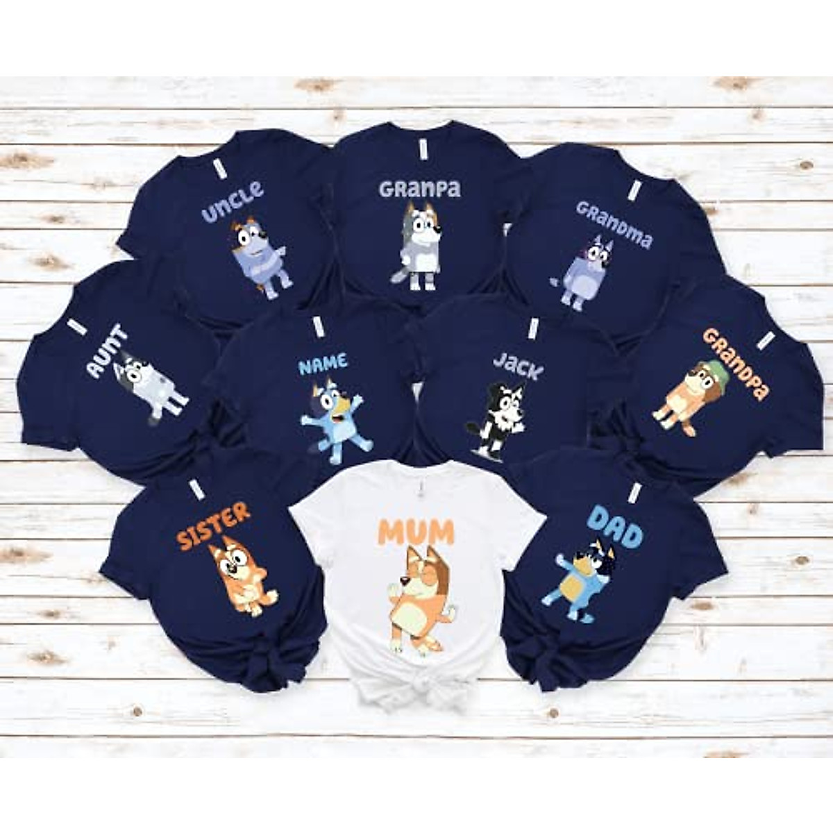 Personalized Family Birthday Shirt, Family Matching Birthday Shirt, Birthday T-Shirts Toddler to Big Kid Black