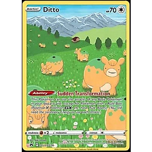 Pokemon - Ditto GG22/GG70 - Crown Zenith - Galarian Gallery - Holo Rare Card