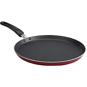 Best Nonstick Pan,Induction Base Non-Stick Dosa Tawa/Griddle,Dosa Pan,Non-Stick Induction Base Fry Pan,Thickness 3 mm, Size 10 X 10 inches With one Piece Wooden Spatula and One Piece Plastic Scrubber