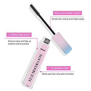 Hair Finishing Stick 2 Pack, Flyaway Feel Stick Hair, Small Broken Hairs Finishing Cream, Non-Greasy and Non-Sticky