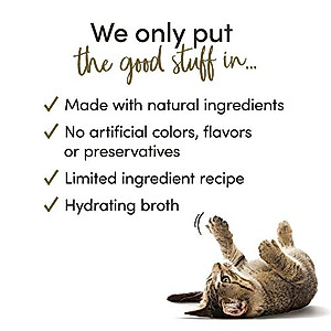 Applaws Natural Wet Cat Food, 8 Pack, Limited Ingredient Canned Wet Cat Food, Chicken Variety Pack in Broth, 2.12oz Pots