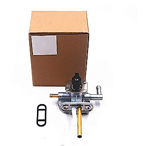 Carbpro 44300-05G01 Fuel Petcock with Lever for Suzuki Ozark 250 LTF250 2002-2006, Quadrunner 250 Fuel Gas Tank Valve