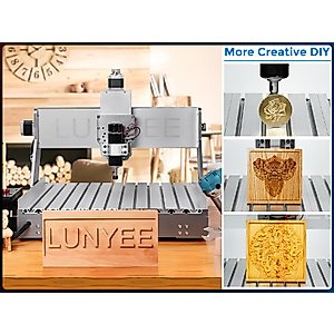 CNC Spindle, 500W CNC Spindle Motor,52mm Clamp with ER11 Collet and 10pcs Router Bit，High Precision for DIY CNC Router Milling and CNC Router Machine