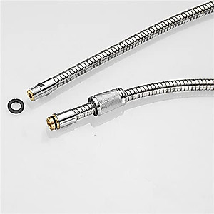 Weirun 46092000 Kitchen Sink Pull Out Faucet Hose Replacement Part for Grohe Ladylux Faucet, 59 Inch Stainless Steel