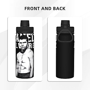 Eevikion Canelo of Alvarez Stainless Steel Insulated Tumbler Sports Water Bottle Hot and Cold Travel Cup 18oz
