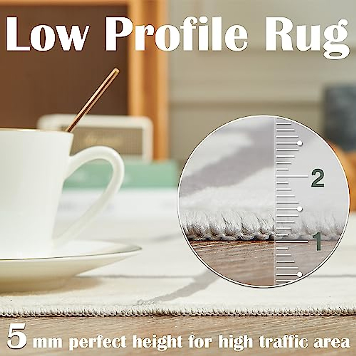 jinchan Area Rug 3x5 Abstract Rug Grey Gray Rug Aesthetic Minimalist Rug Entryway Indoor Floor Cover Print Carpet Thin Rug Modern Rug Lightweight Kitchen Living Room Bedroom Dining Room Office