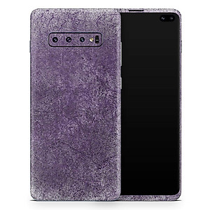 DesignSkinz Distressed Silver Texture v9 Protective Vinyl Decal Wrap Skin Cover Compatible with The Samsung Galaxy S20 (Screen Trim & Back Glass Skin)