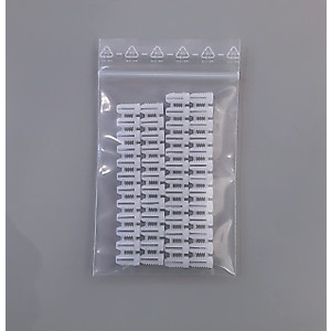 NELI Expansion Sleeve, Diameter 5 mm, Expansion Dowels, Plastic Dowels, Dowels, Pack of 50 (ø 5 mm, Length: 12 mm)