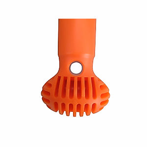 Pactrade Marine Boat Kayak Raft Mini Telescopic 21'' - 42'' Paddle Orange Blade Round Grip No Direction Limit