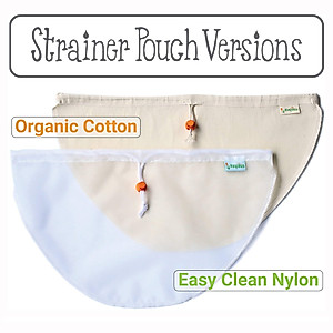 Kleynhuis Greek Yogurt Strainer Pouch, Ultra-Fine 100 Micron Nylon (16"X9")