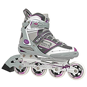 Roller Derby Aerio Q-60 Women's Inline Skates - White/Grey - Size 09