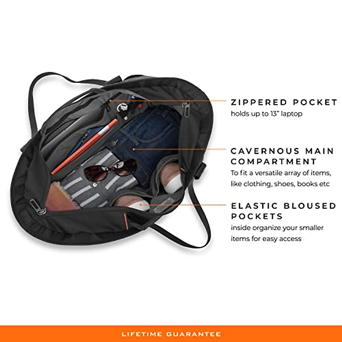 Briggs & Riley ZDX Extra Large Tote, Black