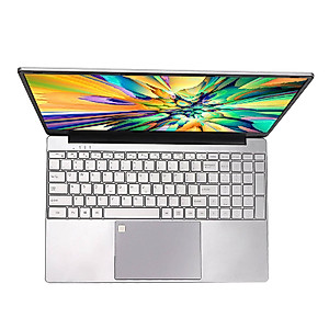 Naroote 8GB RAM Laptop, High Speed 128GBSSD15.6in Laptop IPSHD Screen 1920x1080 Home 8GRAM (US Plug)