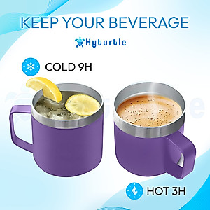 Hyturtle Best Mom Ever Coffee Purple Mug/Tumbler 14oz Gift For Women, Mothers Day Gifts For Mom From Daughter, Son, Kids - Birthday Gift Ideas For Mom - Christmas Gifts For Mom, Her, Wife