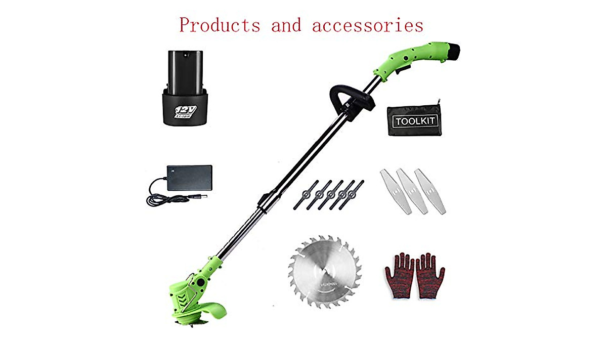 Double east Electric String Trimmer & Edger with Blades,Telescopic ...