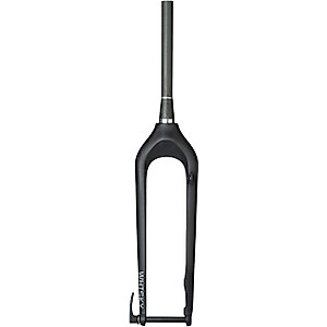 WHISKY - No.9 Carbon Fiber Mountain Bike Fork - 15mm x 100mm Thru Axle, 1-1/2 Inch Tapered Steerer, Post Mount Disc Brake