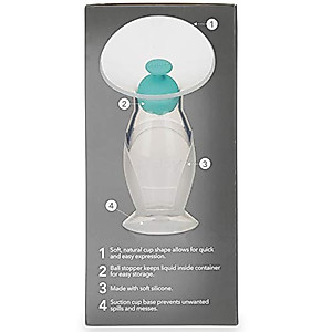 Nuby Comfort Portable & Lightweight All Silicone Breast Pump with Sealing Plug