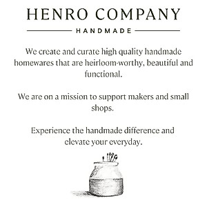 Henro Company Match Striker - Handmade in North Carolina | Works with ALL MATCHES- 2.25" x 2.5", Candle Accessory Mini pottery, Gift, safety matches (Without Matches)