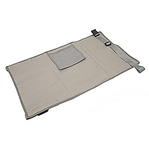 Airplane Seat Extender for Kids, Portable Foldable Oxford Cloth Toddler Airplane Bed with Storage Bag, Airplane Must Haves for Toddlers, Travel Accessories, Easy to Install (Grey)