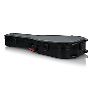 Gator Cases Molded Flight Case for Classical Style Acoustic Guitars with TSA Approved Locking Latch; (GTSA-GTRCLASS)