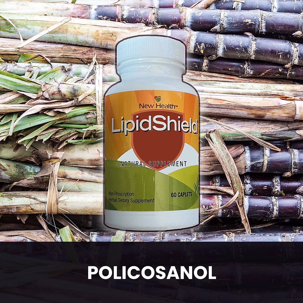 Lipidshield Natural Supplement - 60 Caplets