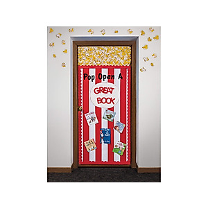 Pacon Bordette Decorative Border, 2.25" X 50 Ft Roll, Flame Red