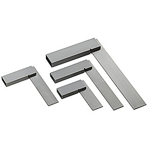 Grizzly H2993 Machinist's Square Set, 4-Piece