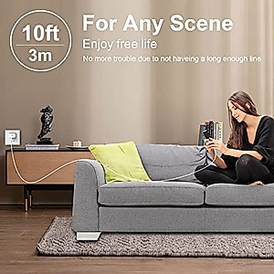 iPhone Fast Charger, [Apple MFi Certified] 2 Pack 20W USB C Power Delivery Wall Charger Block with 10FT Extra Long Type C to Lightning Fast Charging Data Sync Cable for iPhone 14 13 12 11 XS XR X iPad