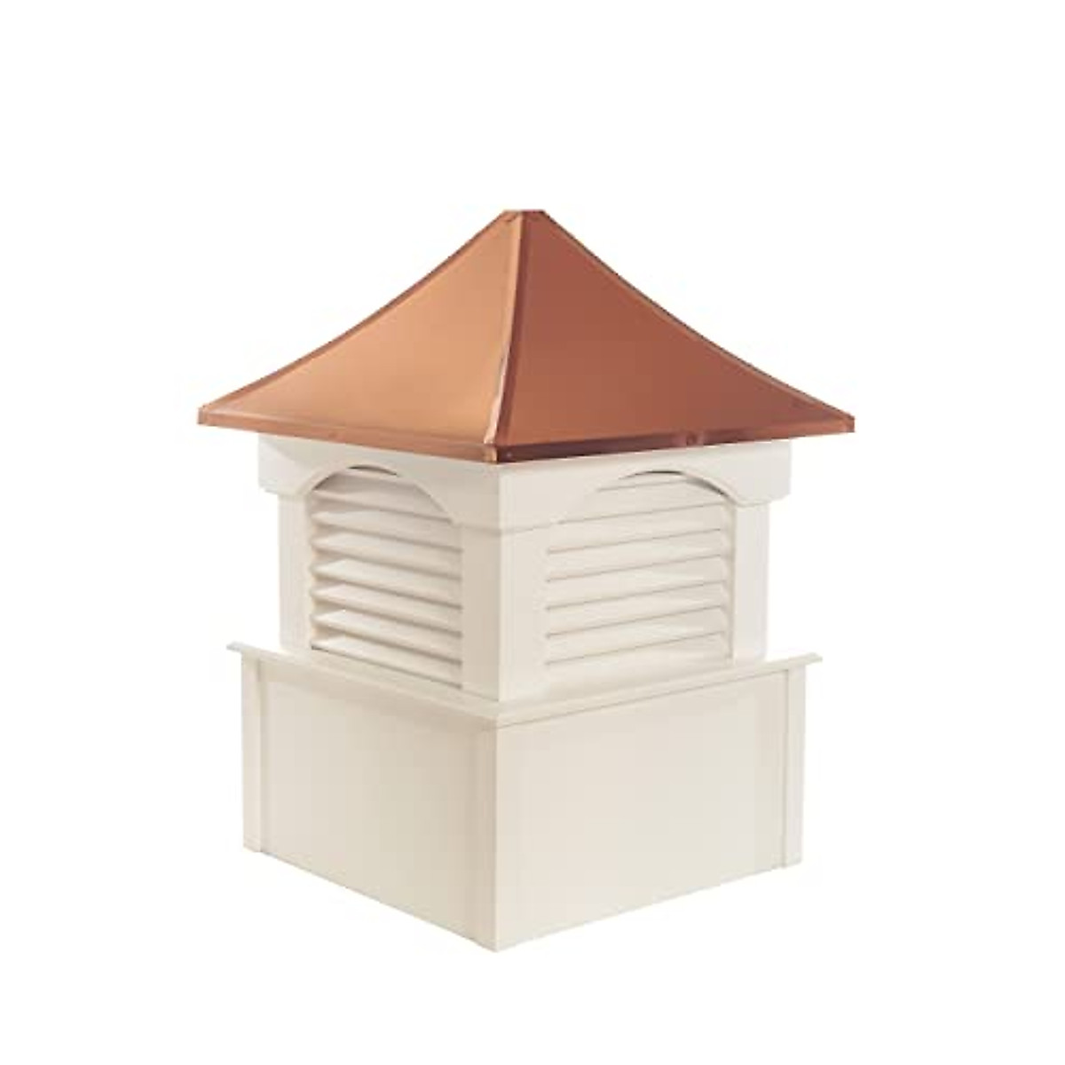 Good Directions CL26V Carlisle Vinyl 26 Inches Square x 35 Inches High for a 1 Car Garage or Shed Cupola, White