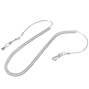 AYNEFY 6m Bird Flying Rope Parrot Bird Anti-bite Outdoor Flying Training Traveling Walking Rope Pet Bird Leash Kits Random Color (Foot Ring Dia. 8.5mm)