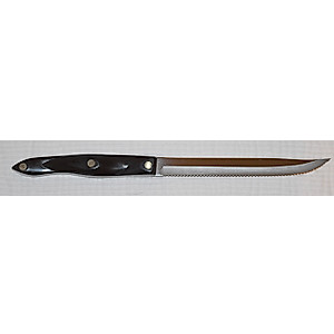 CUTCO Model 1729 Petite Carver...........6¾” Double-D® serrated blade; 5½” Classic Brown ("Black") Handle............in factory-sealed plastic bag