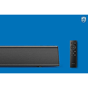 PHILIPS B5106 2.0-Channel Soundbar with HDMI ARC Support, Roku TV Ready, Black